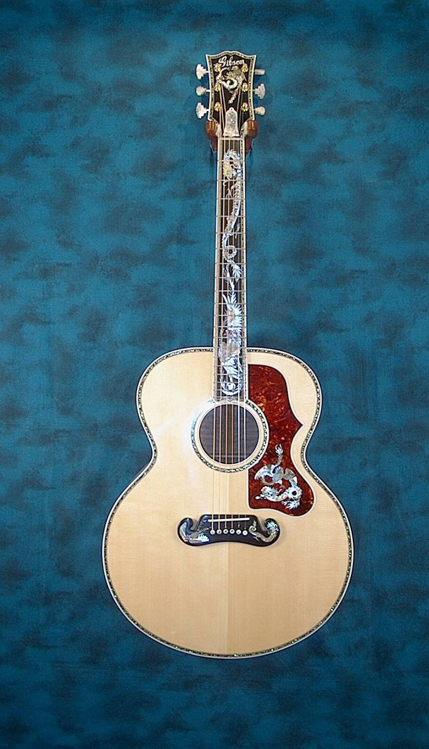 J-200 MM Quilt Maple Phoenix & Dragon - Ren Ferguson Co.