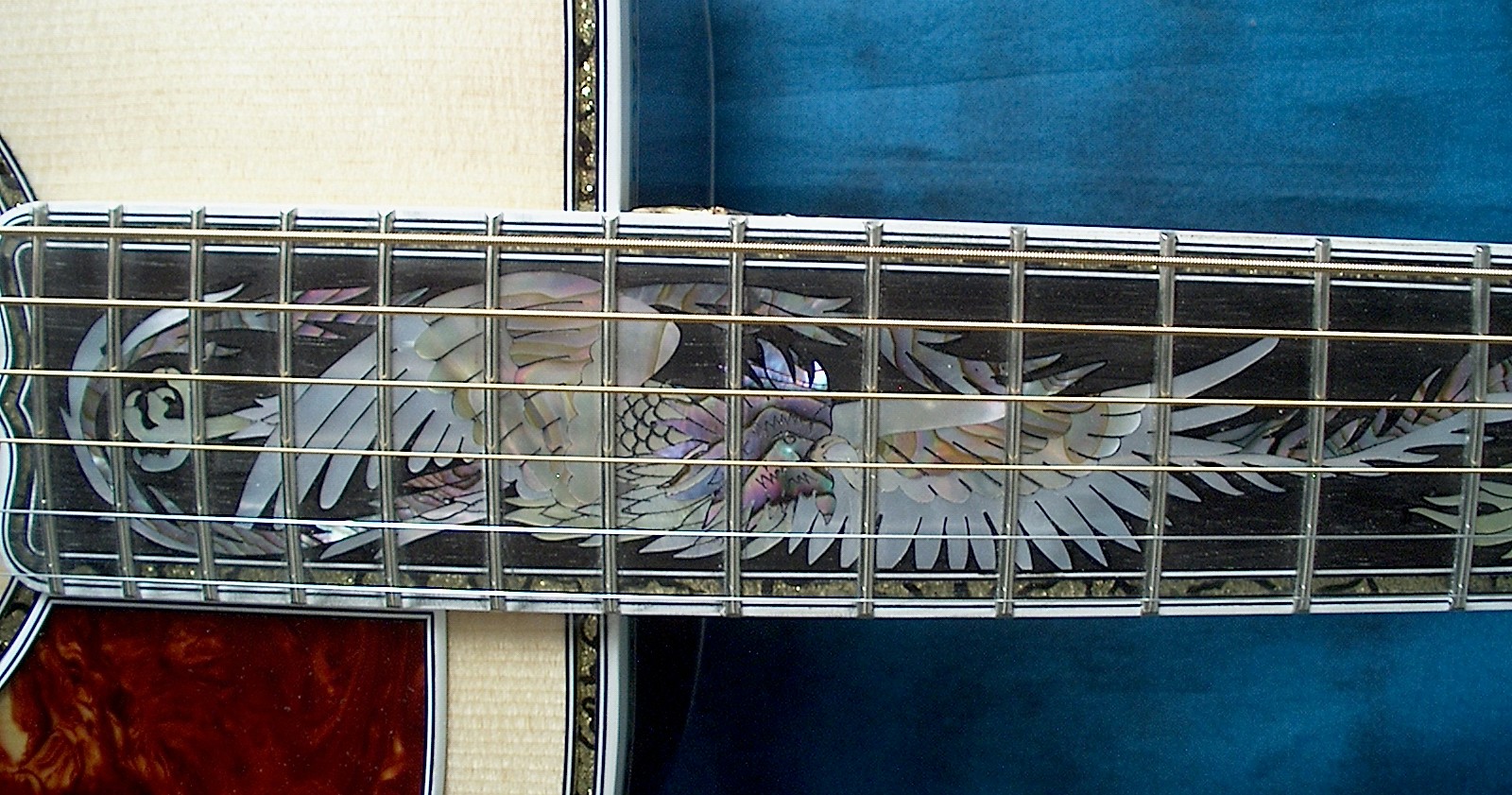 J-200 MM Quilt Maple Phoenix & Dragon - Ren Ferguson Co.